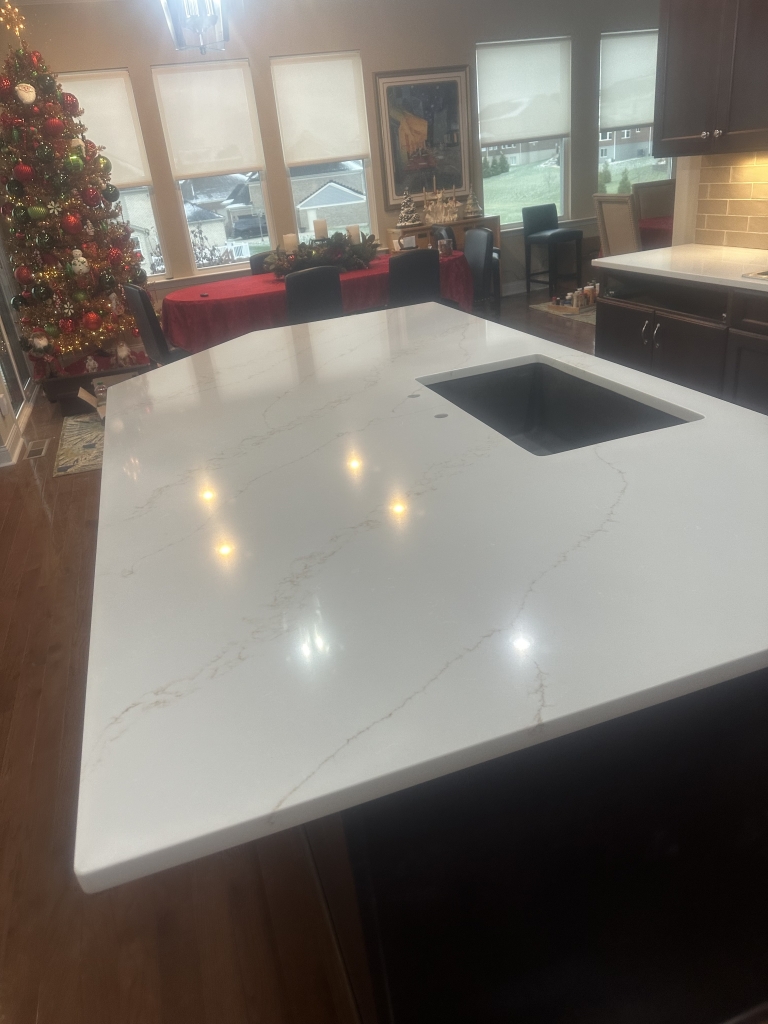 Granite Empire of Cincinnati - Calacatta Aurus Quartz